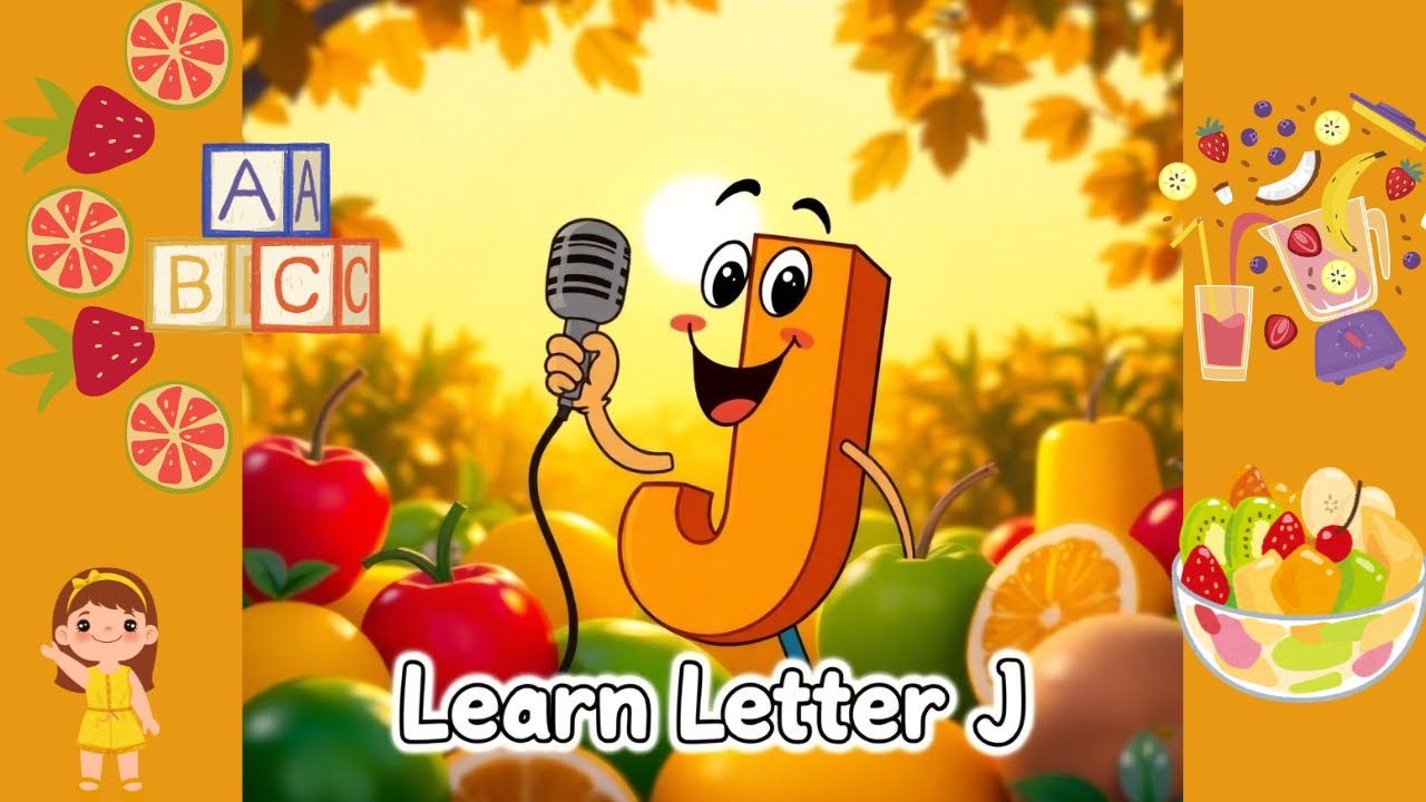 J for Juice | Jump into Fun Learning with the Alphabet - YouTube