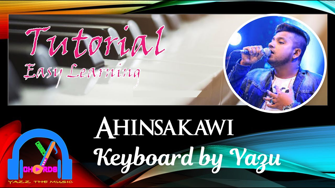 Ahinsakawi (අහිංසකාවී) | Dimanka Wellalage | Keyboard Notes with Lyrics ...