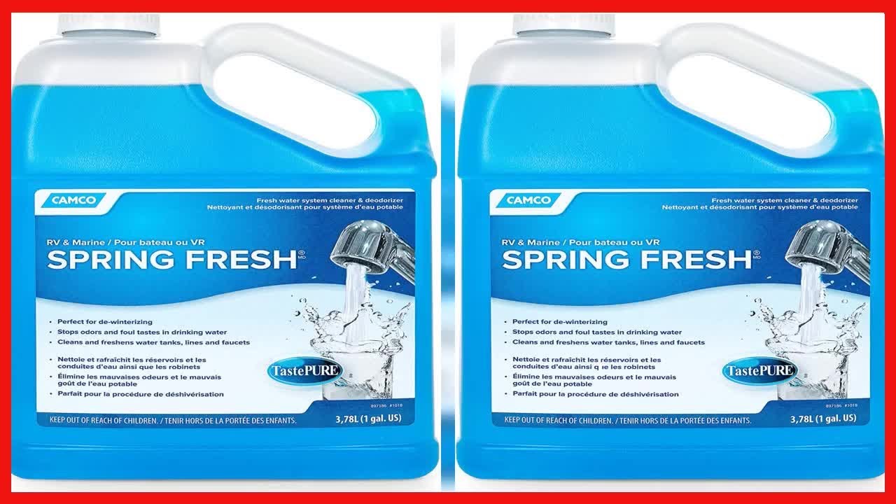 Great product - Camco TastePURE Spring Fresh Water System Cleaner and ...