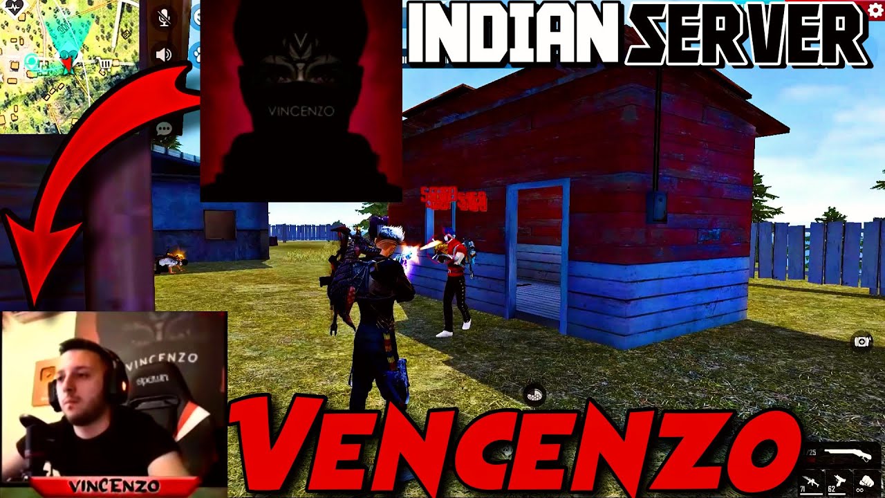 Vencenzo In Indian Server || Freefire legend:Vencenzo || Freefire ...