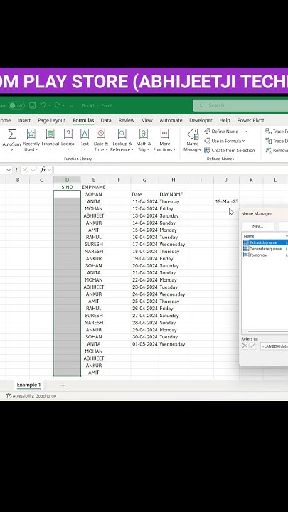 Multiple Example of Excel Lambda Function | Advanced Excel Formula - YouTube