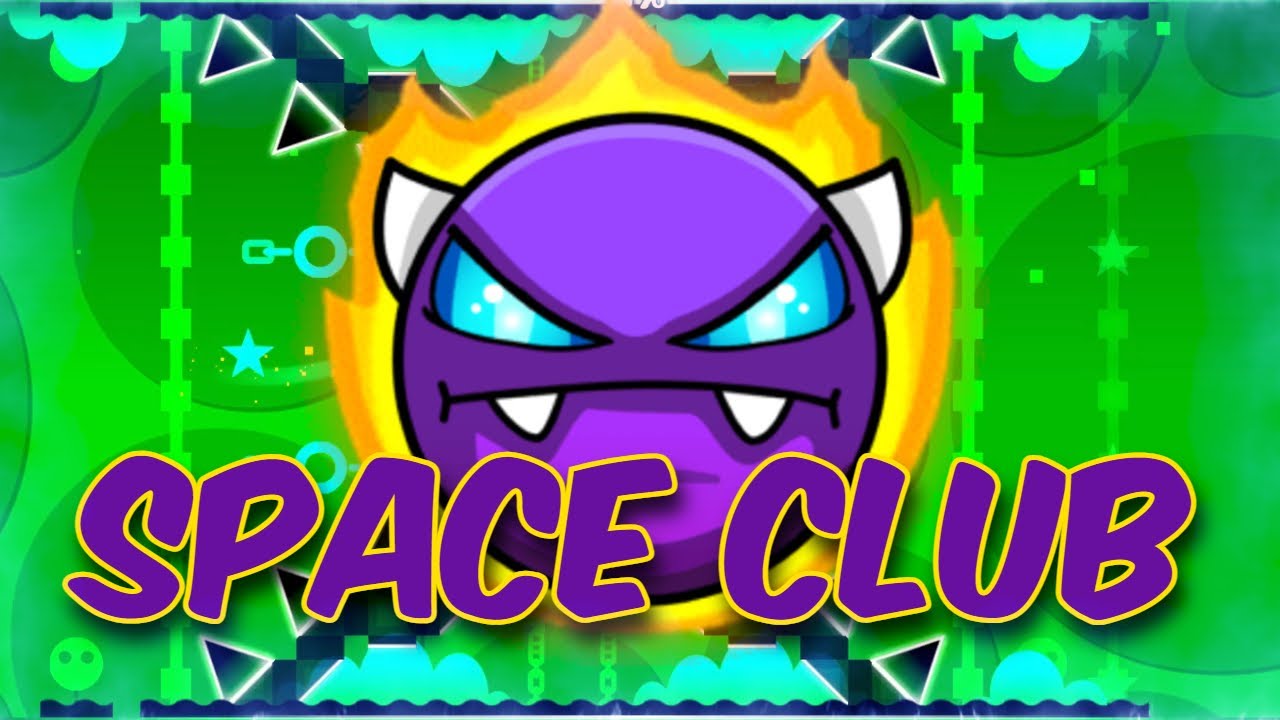 "Space Club" 100% (Easy Demon) by D0meR | Geometry Dash - YouTube