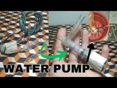 How to Make a Mini Pump | DIY Simple Pump Using DC Motor #diy - YouTube