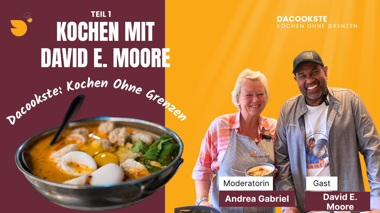Vom Starlight Express zur Soulfood-Küche | David E. Moore kocht bei ...