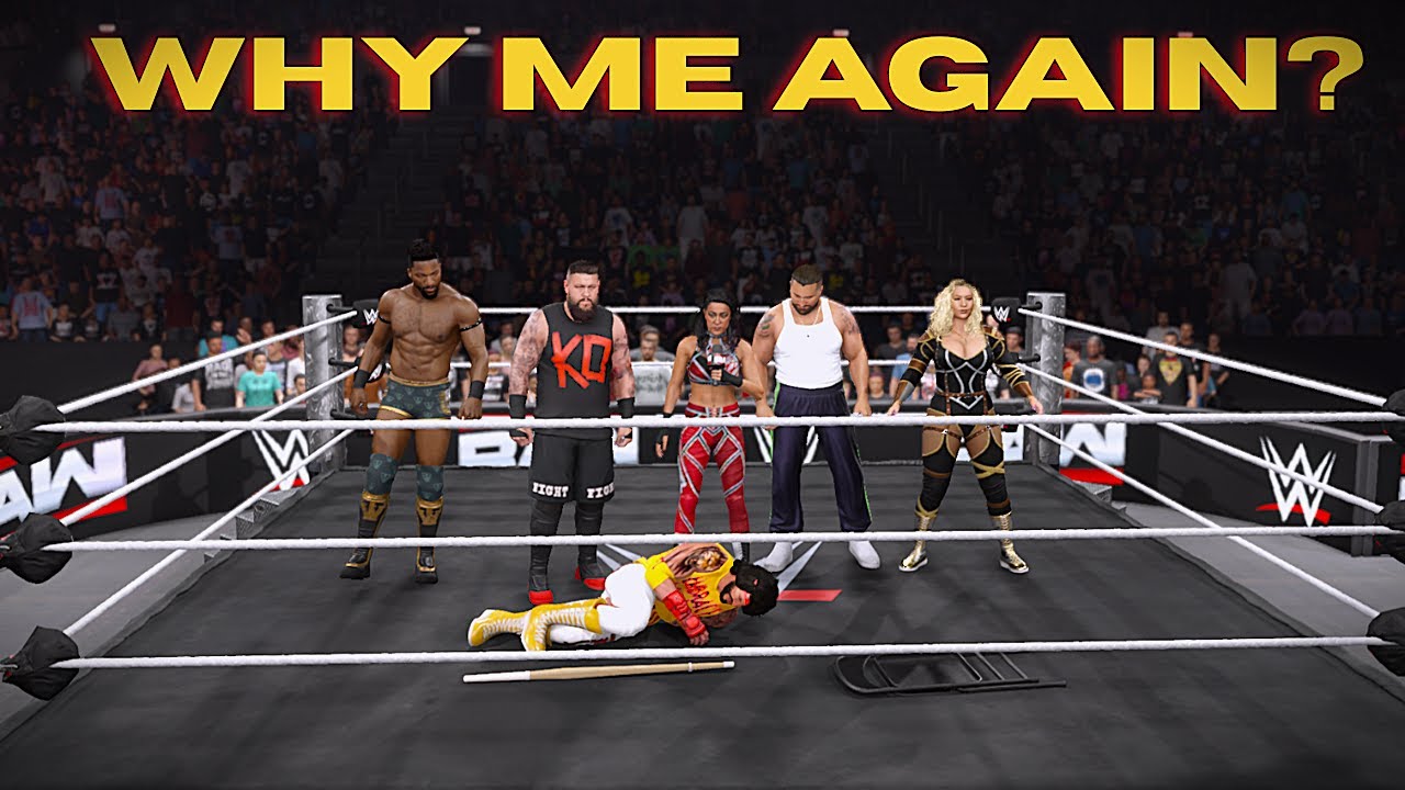 They beat me again #wwe2k25 - YouTube