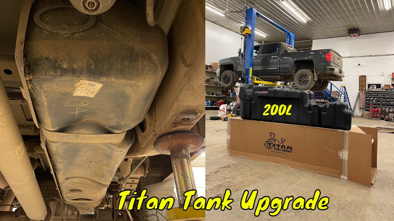 Duramax 200L Titan tank install - YouTube