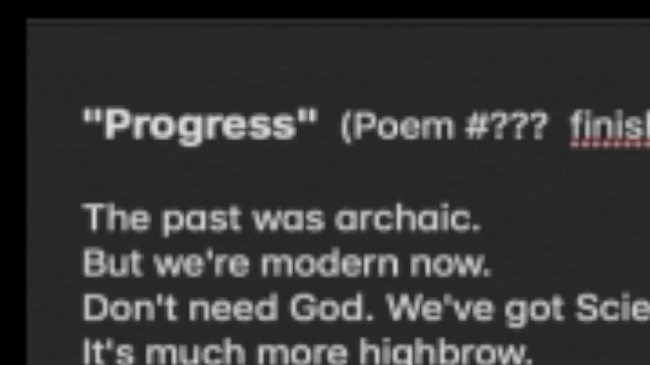 "Progress" --Poem #? by Ethan - YouTube