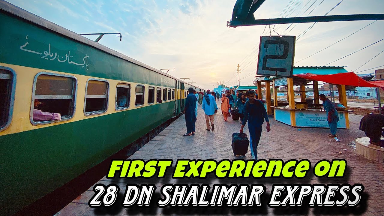 First And Best Travel Experience 😍| on Shalimar Express | Rohri to ...