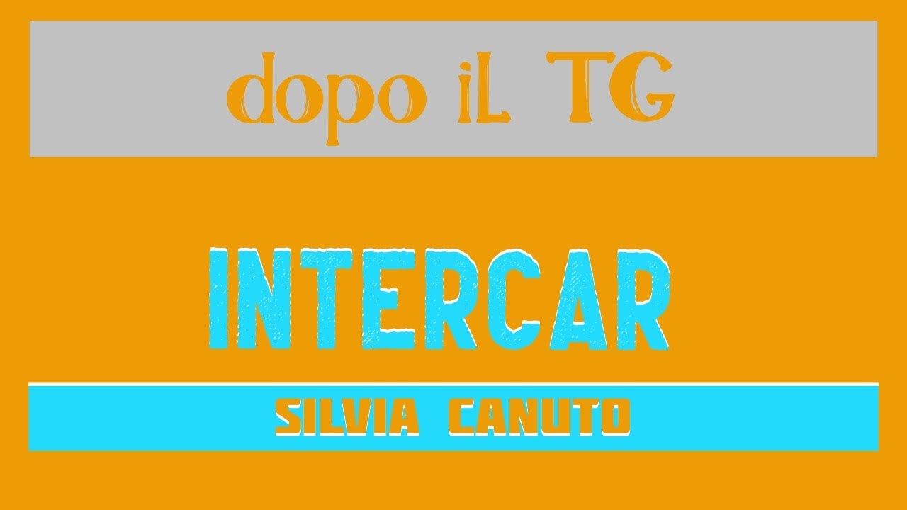 Intercar Silvia Canuto con noi - YouTube