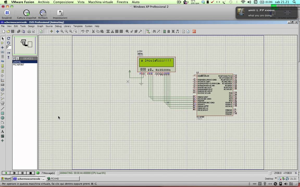 Pic 16F887 LCD 16x2 MobileWrite - YouTube