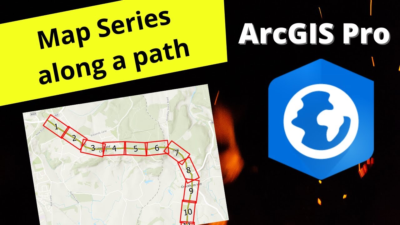 Map Series Along A Path In Arcgis Pro YouTube Map Series Along A Path In Arcgis Pro YouTube