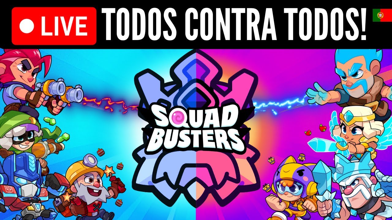 SQUAD BUSTERS - VAMOS JOGAR COM SUBSCRITOS DO CANAL! - LIVE #15 - YouTube