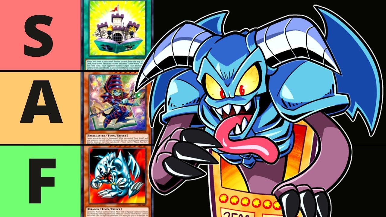 Toon Player Ranks Every Toon Card Yugioh - YouTube