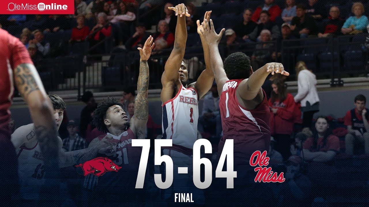 HIGHLIGHTS | Ole Miss vs Arkansas 64 - 75 (02/13/18) - YouTube