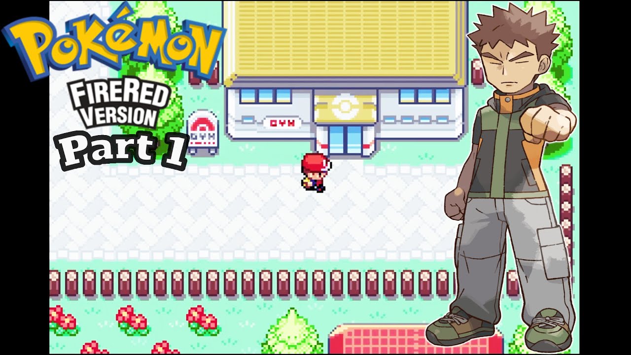 Pokemon Firered Full Game Walkthrough Part 1 No Commentary Gameplay ...