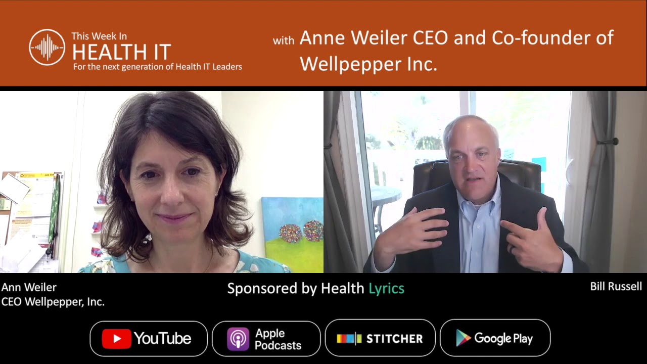 Full Episode 26 with Anne Weiler | This Week in Health IT - YouTube