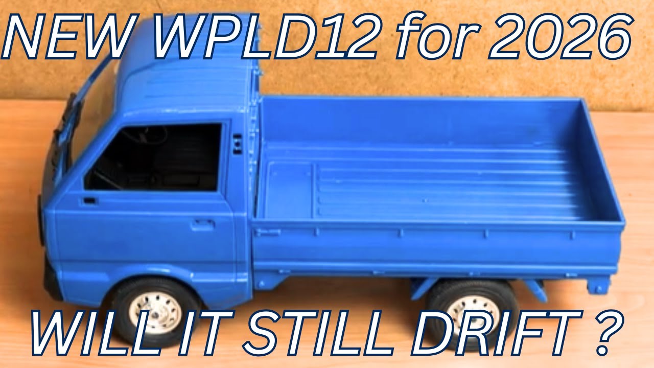 NEW WPL D12 for 2026 Will It Still Drift ???? - YouTube