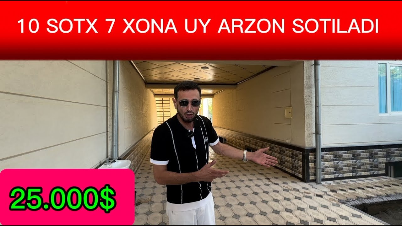 10 SOTX 7 XONA YEVRO REMONT UY ARZON YER XISOBIDA SROCHNO SOTILADI ...