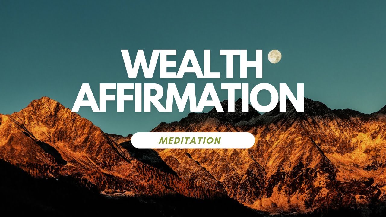 Wealth Affirmation - Daily meditation (432Hz) - YouTube