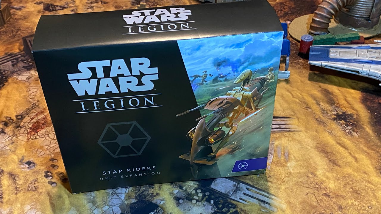 Star Wars Legion Stap Riders unit Expansion Unboxing/Review - YouTube