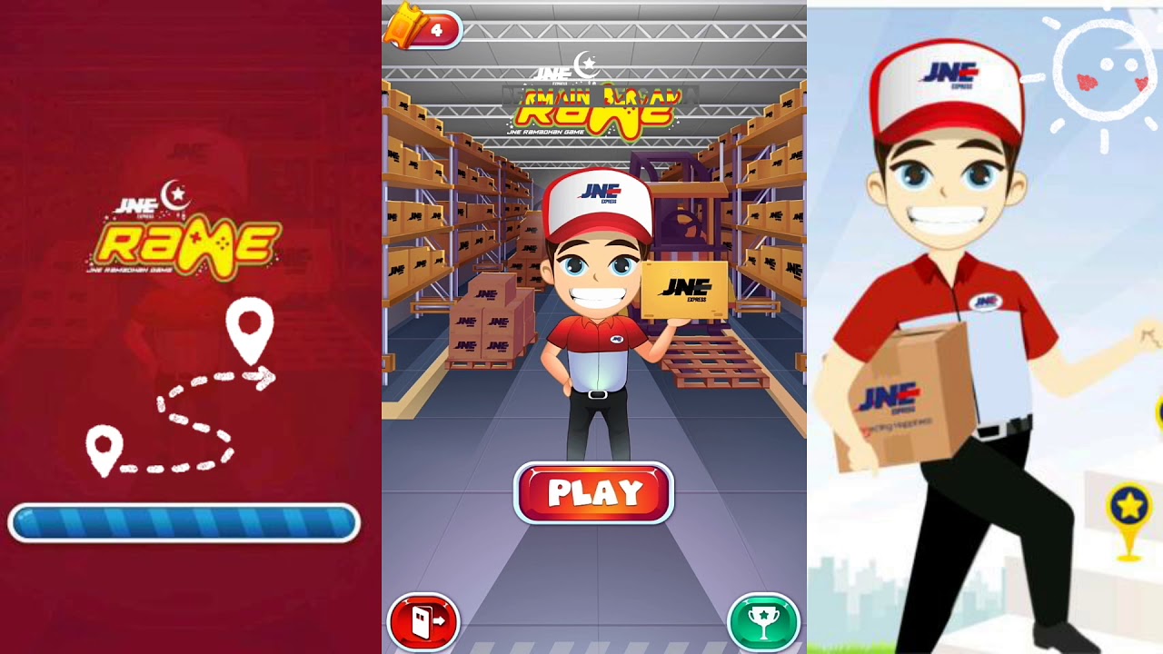 Game JNE RAME - YouTube