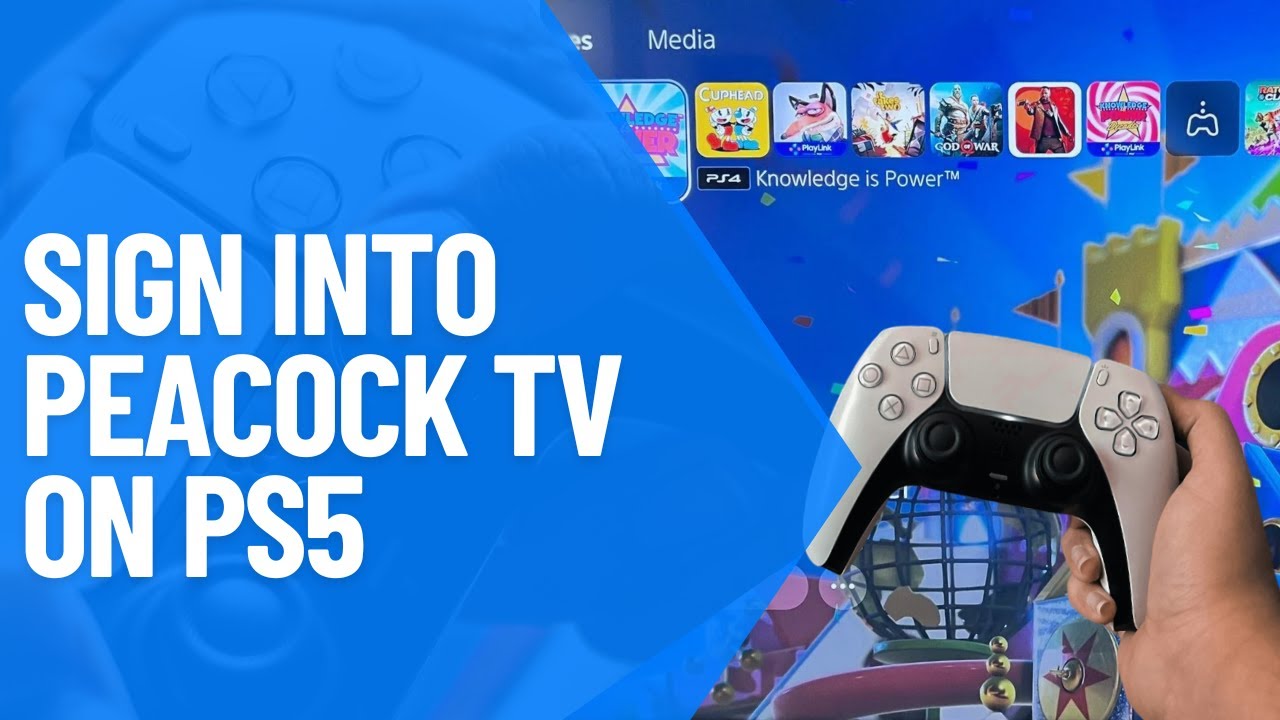How to Sign Into Peacock on PS5 | Login Peacock Tv on PS5 (2025) - YouTube