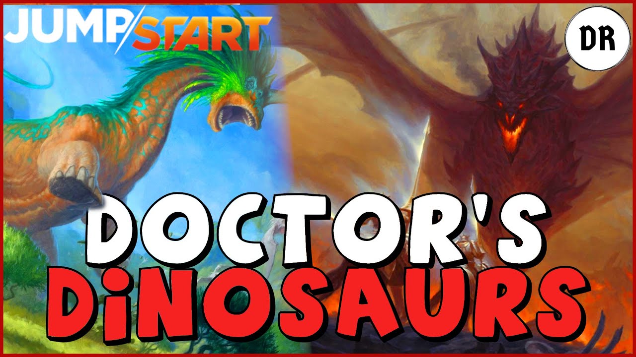 I GOT THE PERFECT PACKS!! Jumpstart Doctor Dinosaurs Rampaging ...