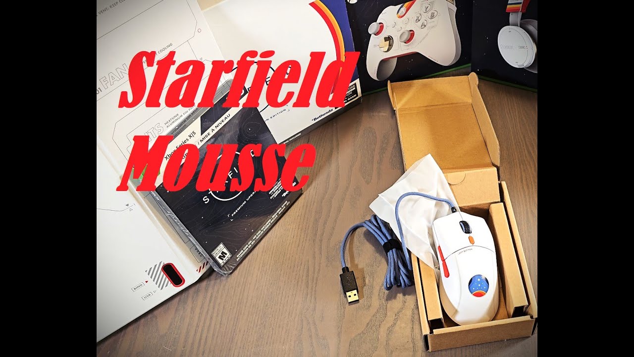 Starfield Collectors NZXT Mouse - YouTube