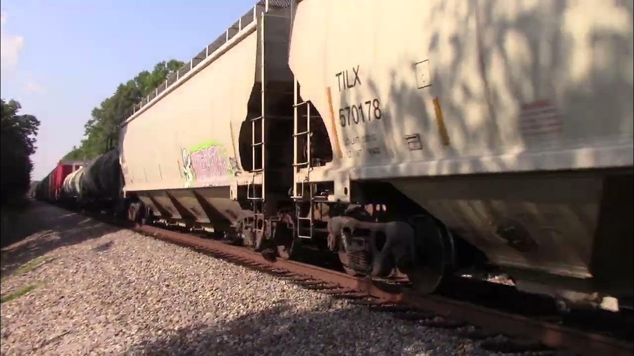 Trainspotting: NS #4540 leads a NS manifest through Eubank, KY - YouTube
