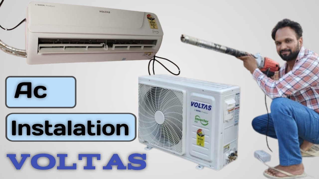 Split AC installation step by step guide || AC ko lgane ka sahi trika ...
