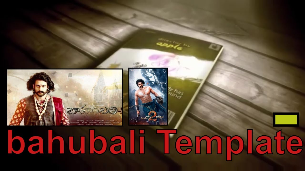 bahubali template after effect cs6 - YouTube