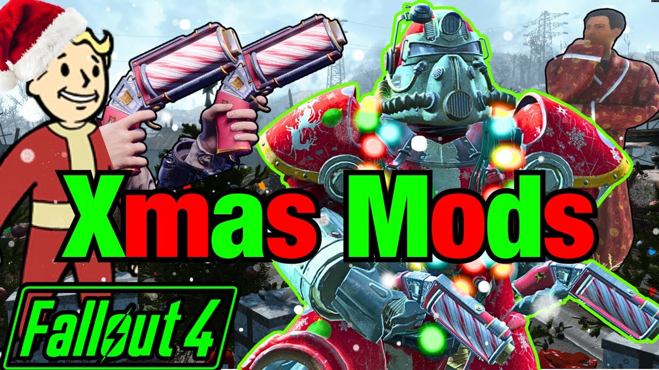 Fallout 4 BEST Christmas / Holiday Mods 2025 | Merry Modding Days - YouTube