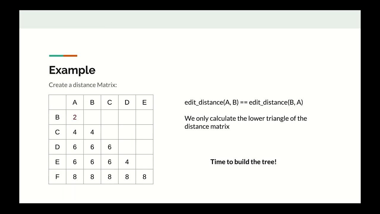 UPGMA Algorithm Explained with Example - YouTube