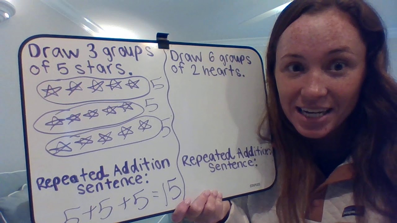 Equal Groups Lesson 5 with Miss Flanagan - YouTube