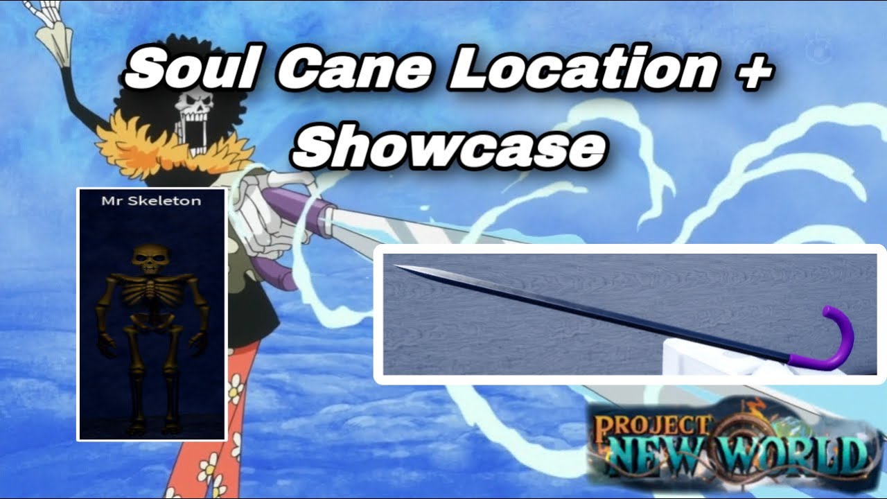 SOUL CANE + IMPEL DOWN LOCATION IN PROJECT NEW WORLD || ROBLOX - YouTube