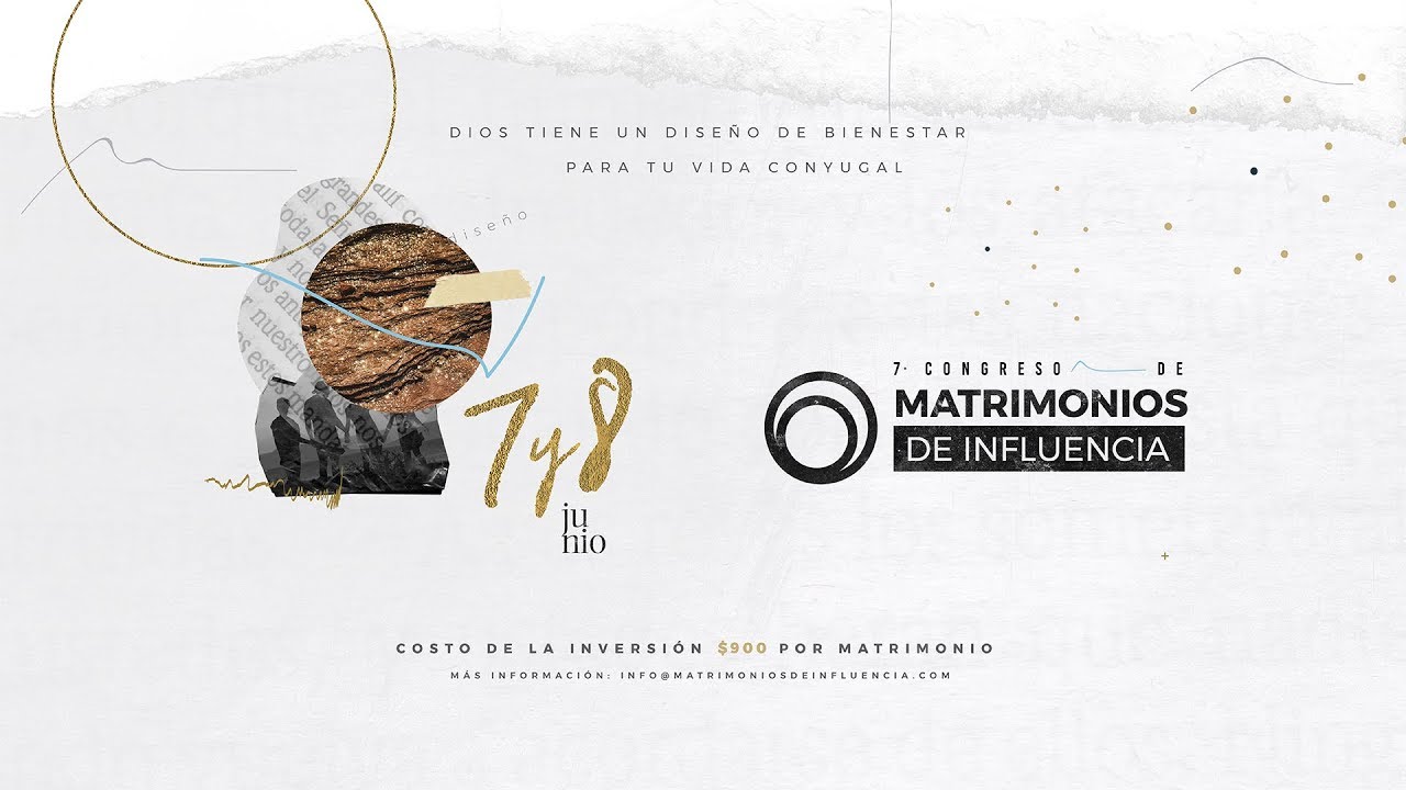 Información sobre el Congreso de Matrimonios 2019 - YouTube