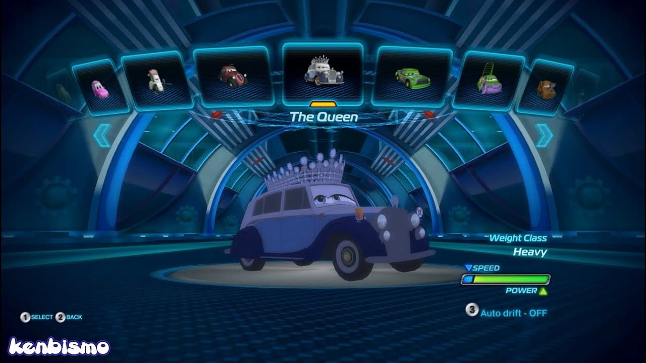 The Queen race at Runway Tour, Cars 2 The Video Game PC Gameplay 1080p ...