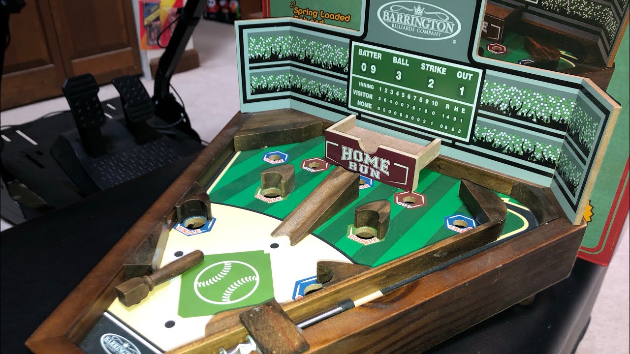 Barrington Tabletop Baseball Game - YouTube