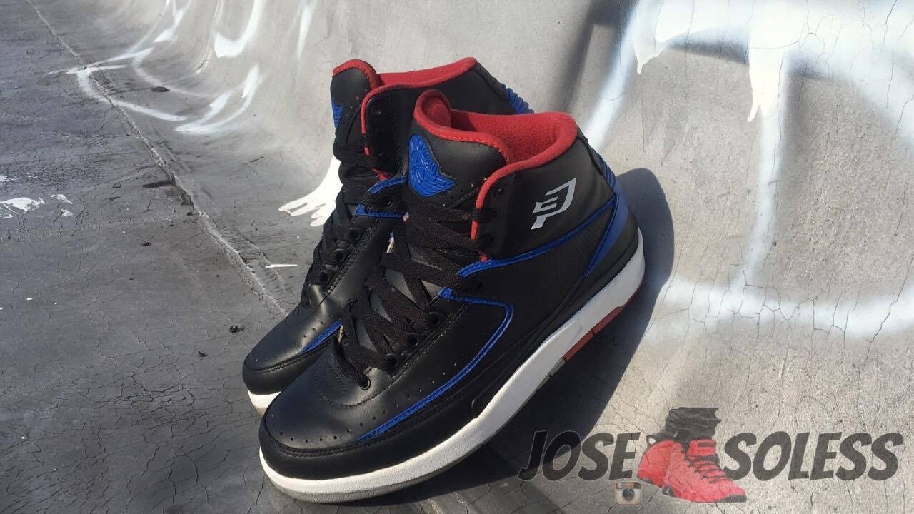 AIR JORDAN 2 CUSTOM ( CHRIS PAUL PE ) - YouTube