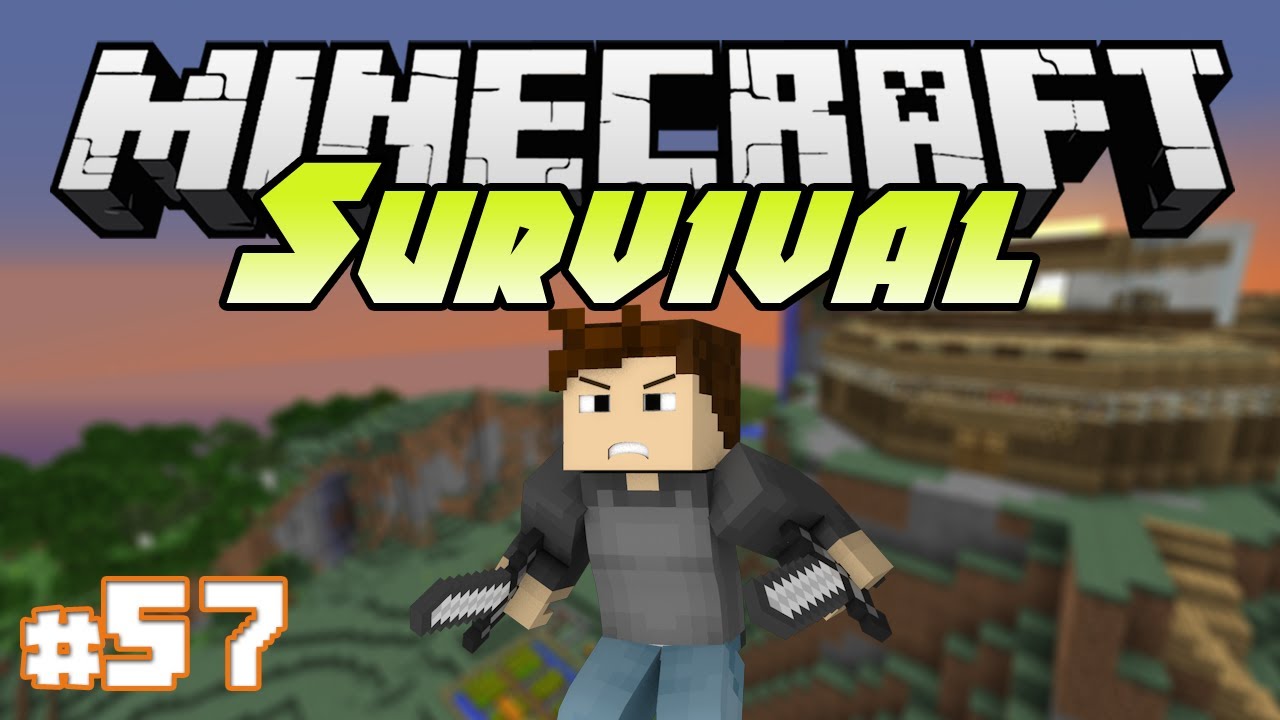Minecraft: Survival Let's Play Ep. 57 - JEB THE RAINBOW SHEEP! - YouTube