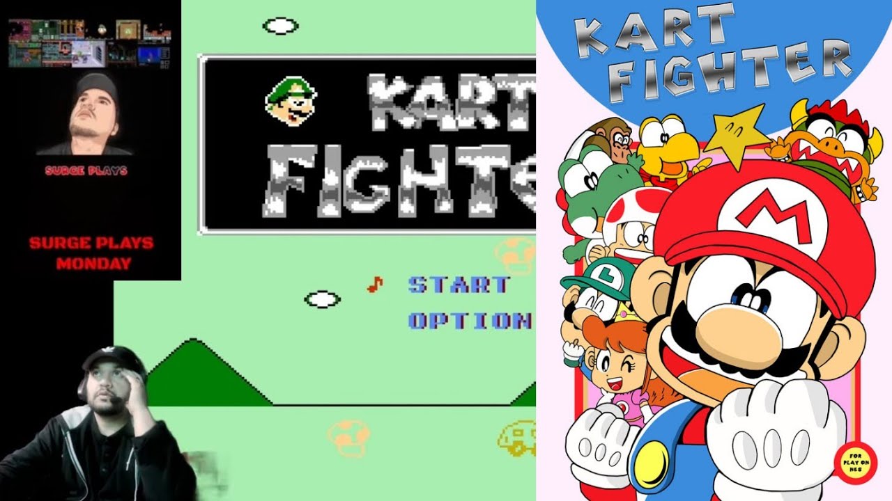 Surge Plays Kart Fighter (Nintendo) Episode #48 - YouTube