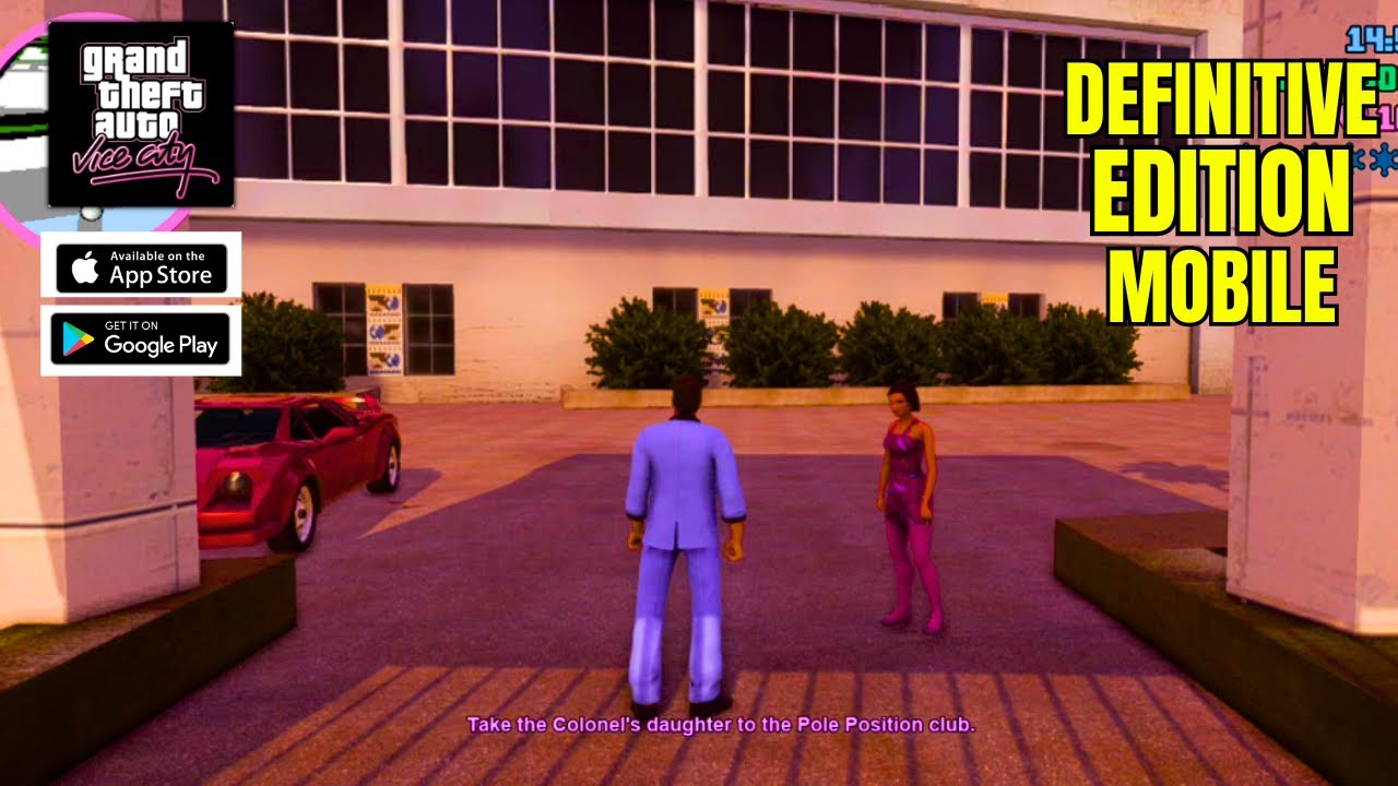 GTA Vice City Definitive Edition Mobile Gameplay Walkthrough (Android ...