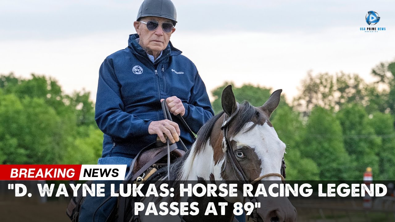 Hall of Fame Trainer D.Wayne Lukas Dies at 89 |Legendary Horse Racing ...