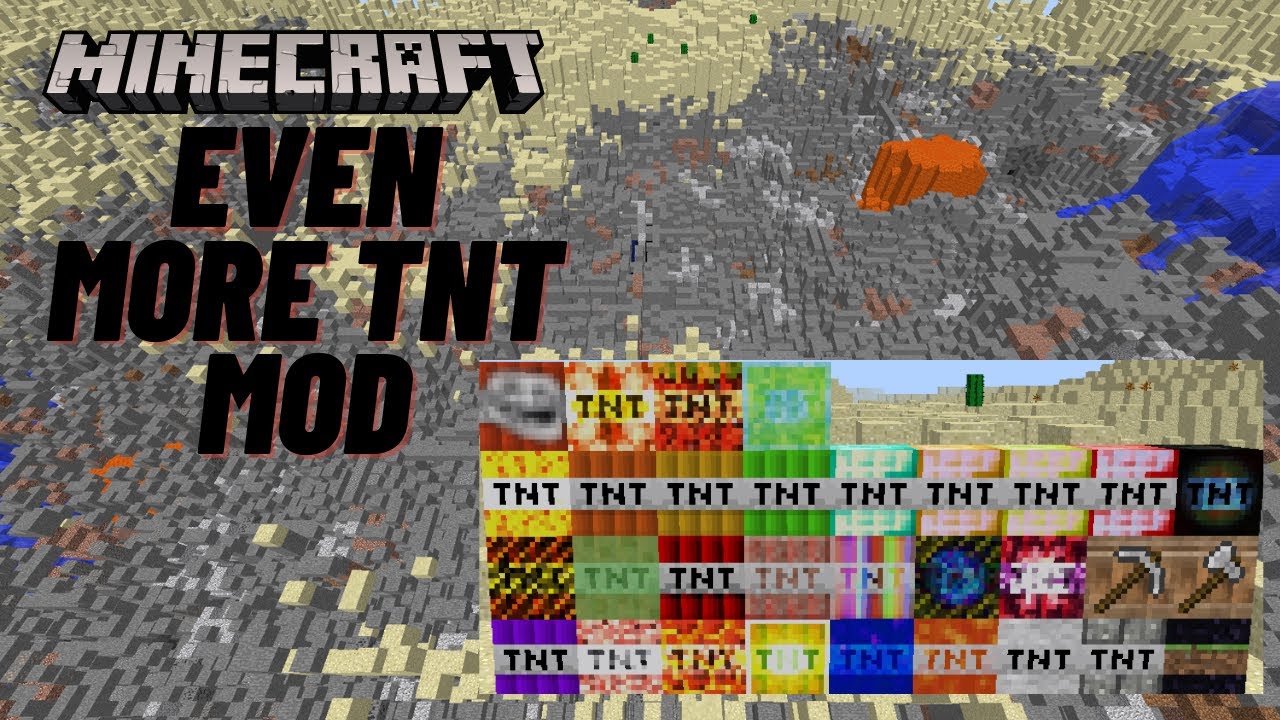 EVEN MORE TNT!!! MOD Showcase - Minecraft Mods - YouTube