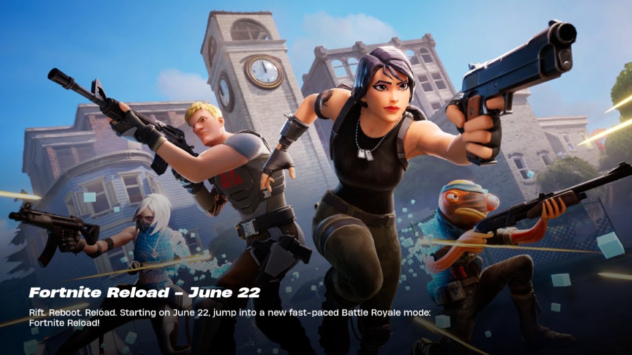 Official Fortnite Reload Trailer - YouTube