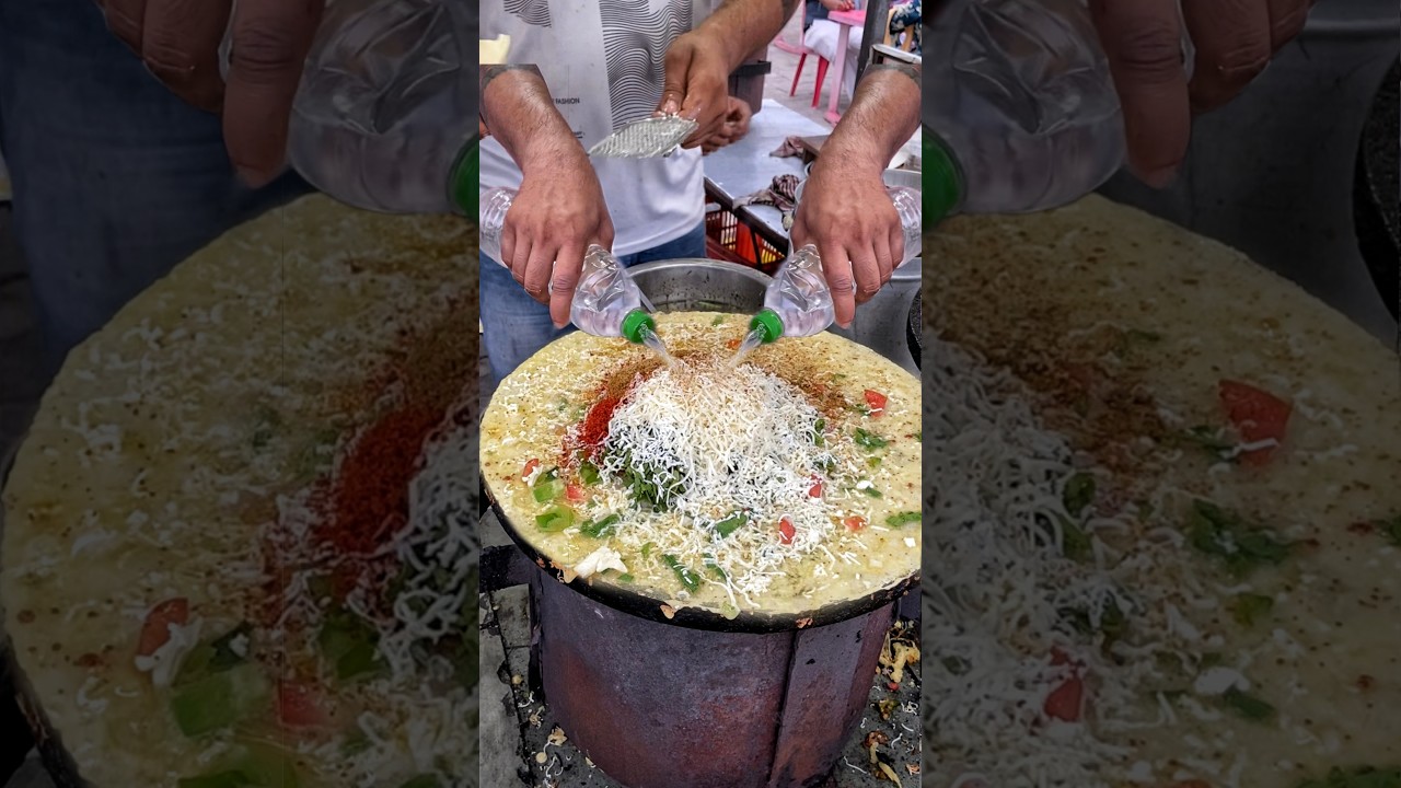Most Famous Ghotala Dosa of Ahmedabad😱😱 Indian Street Food | Gujarat ...