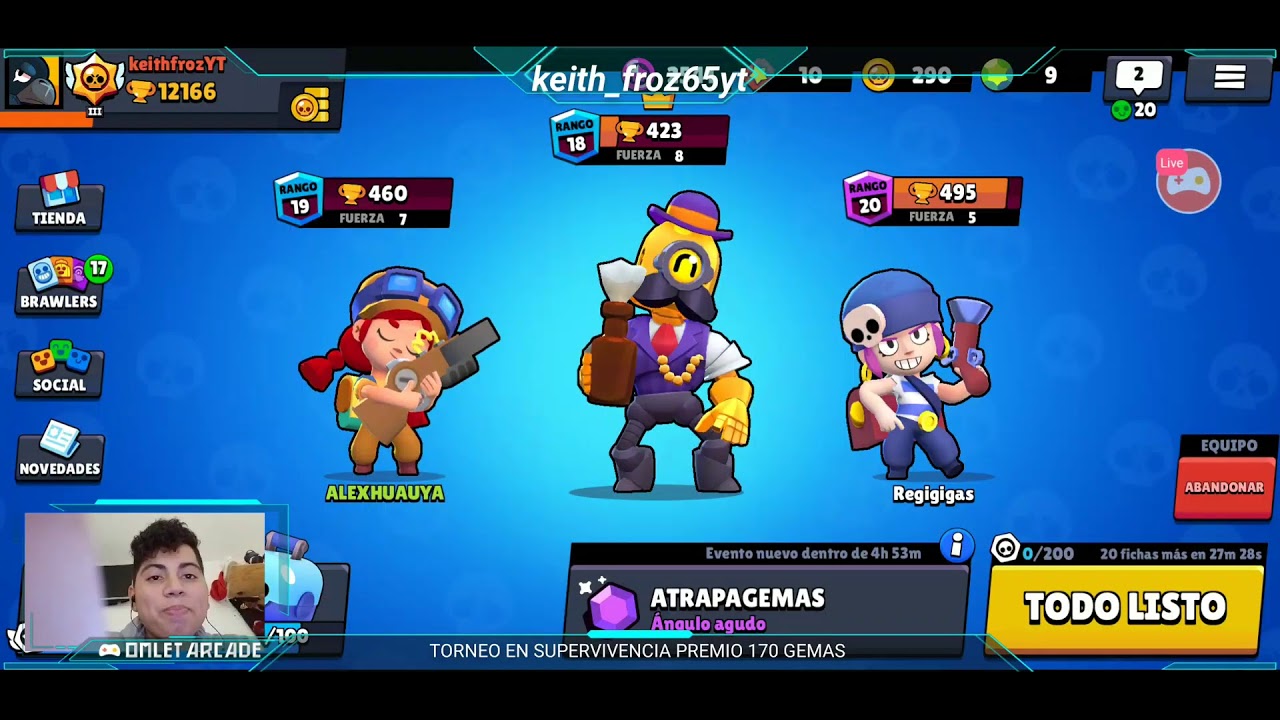 EMPIEZA EL TORNEO YA POR FIN EN DIRECTO brawl stars - YouTube