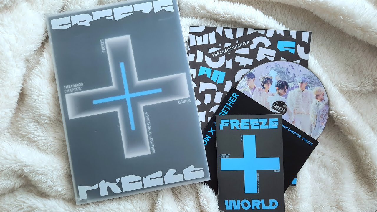 TXT The Chaos Chapter: FREEZE Album Unboxing - YouTube