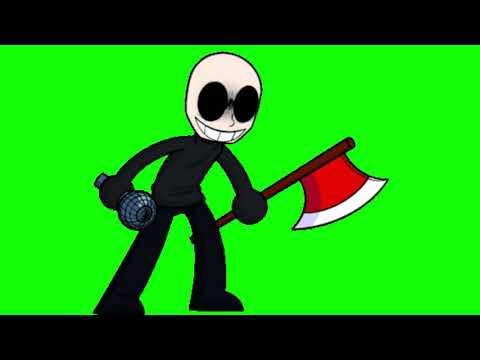 Eteled Black Eyes Green Screen