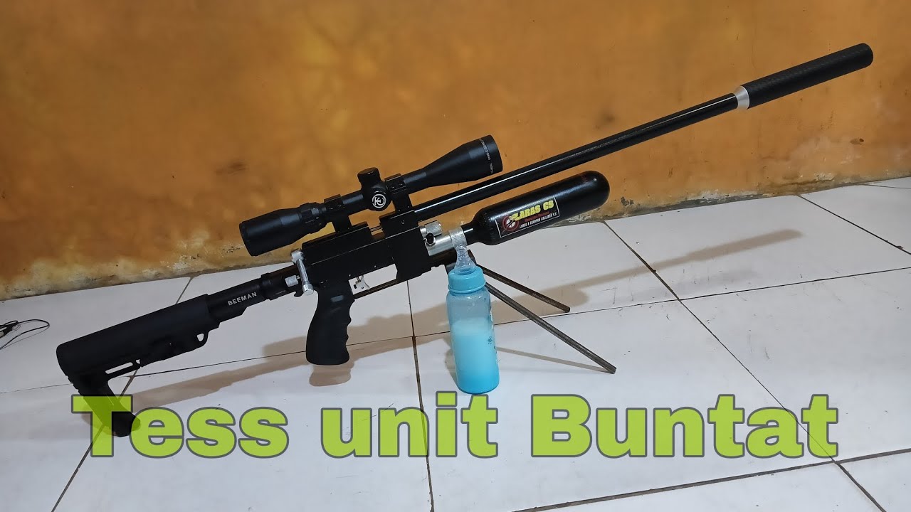 Tess unit Buntat di jarak 60Meter - YouTube